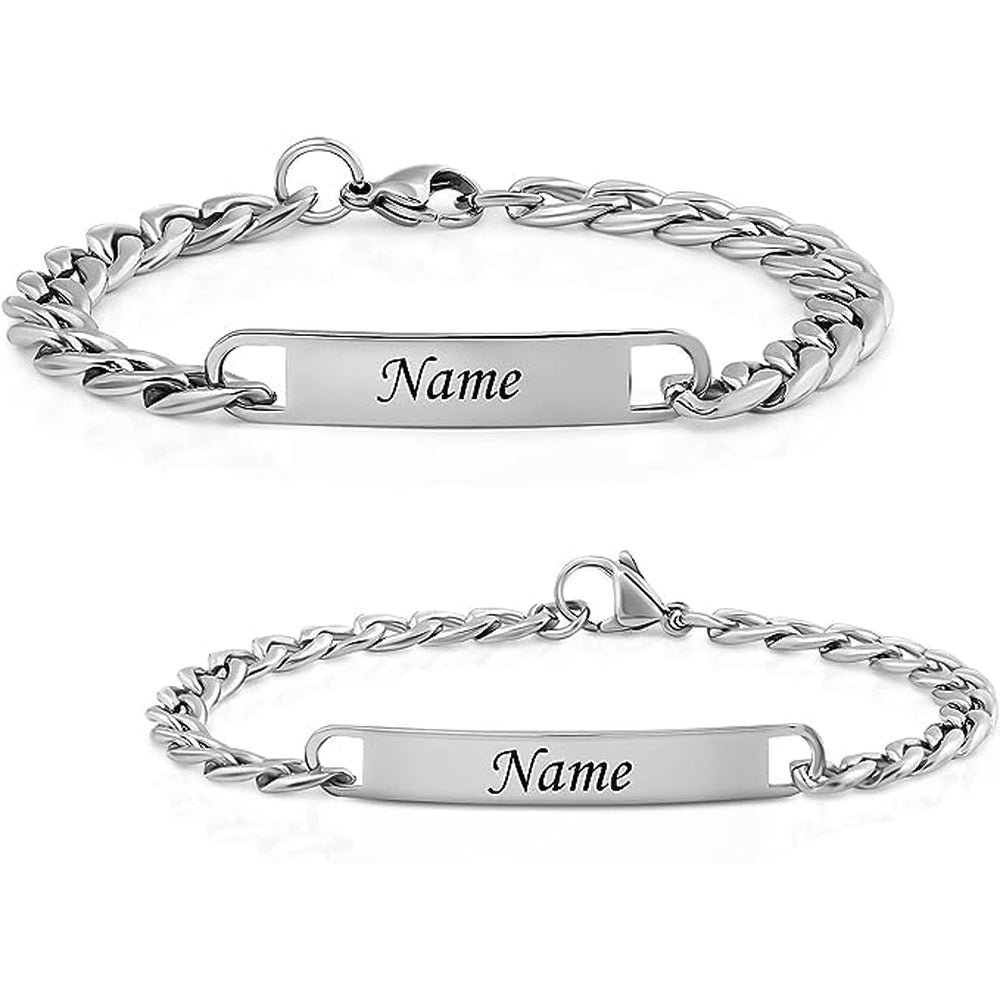 Verwunderlich Partner Armbnder Gravur Bilder